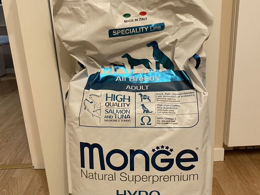 Продам корм hypo Monge 12 кг