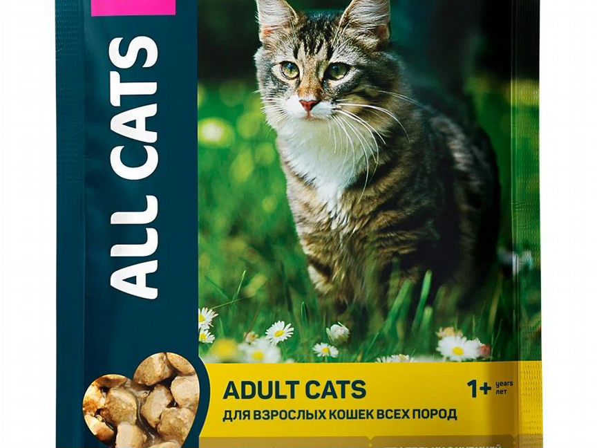 All Cats Паучи для кошек с тефтелями из курицы, 1ш
