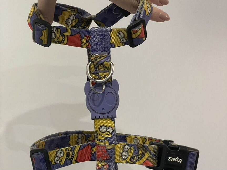 Шлейка Zee dog the Simpsons