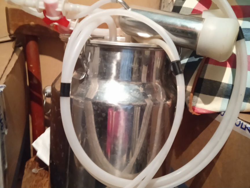 Новый лёгкий доильный аппарат