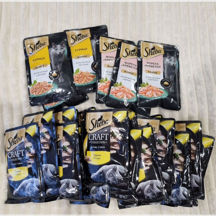 Влажный корм для кошек Sheba 26 шт