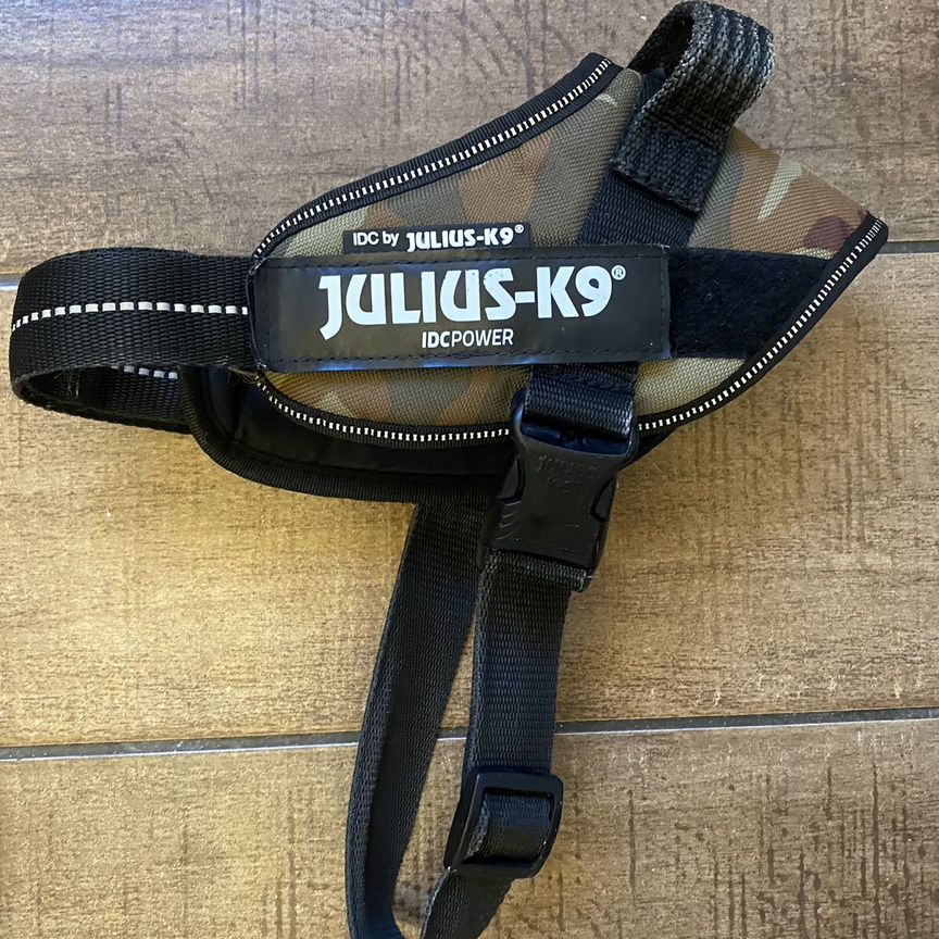 Julius-K9 шлейка для собак, кг, камуфляж M