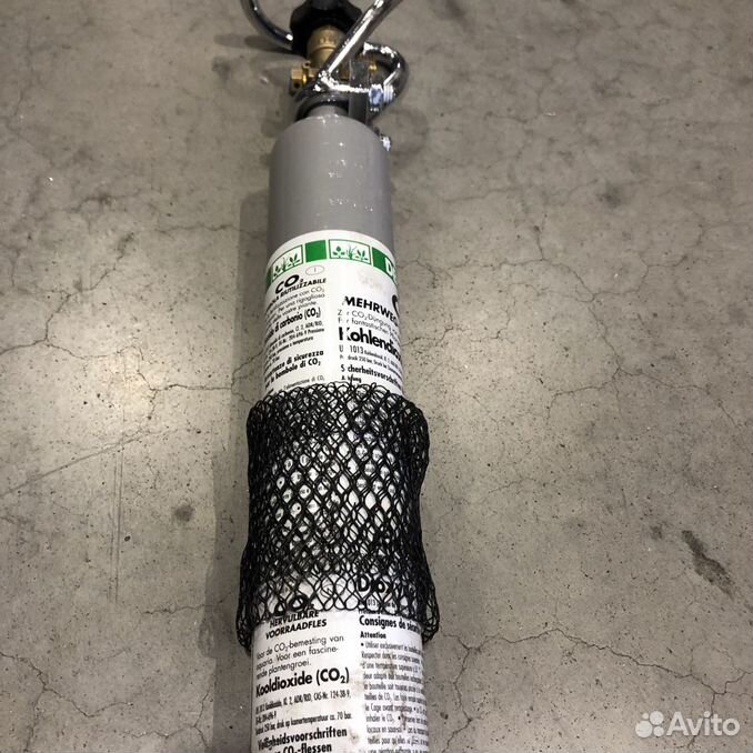 Баллон подачи со2 в аквариум Dennerle