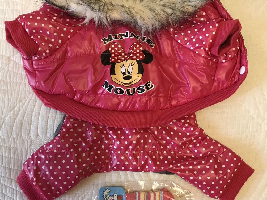 Комбинезон зимний для собак мелких пород