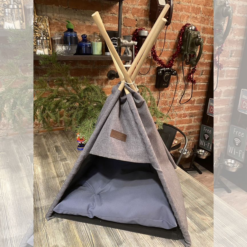 Домик для кошки Вигвам бу