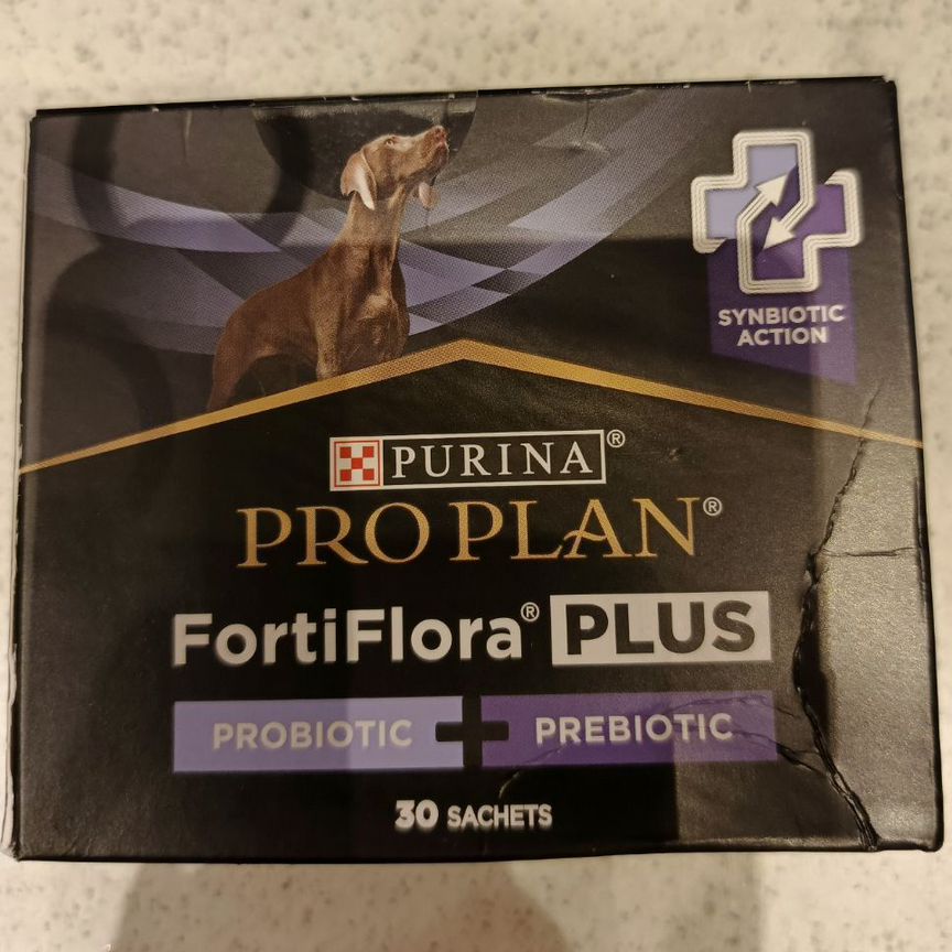 Форти флора для собак новая коробка 30 шт