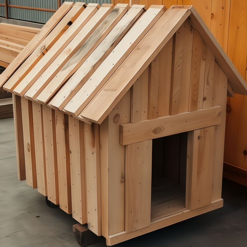 Будка для собаки утепленная