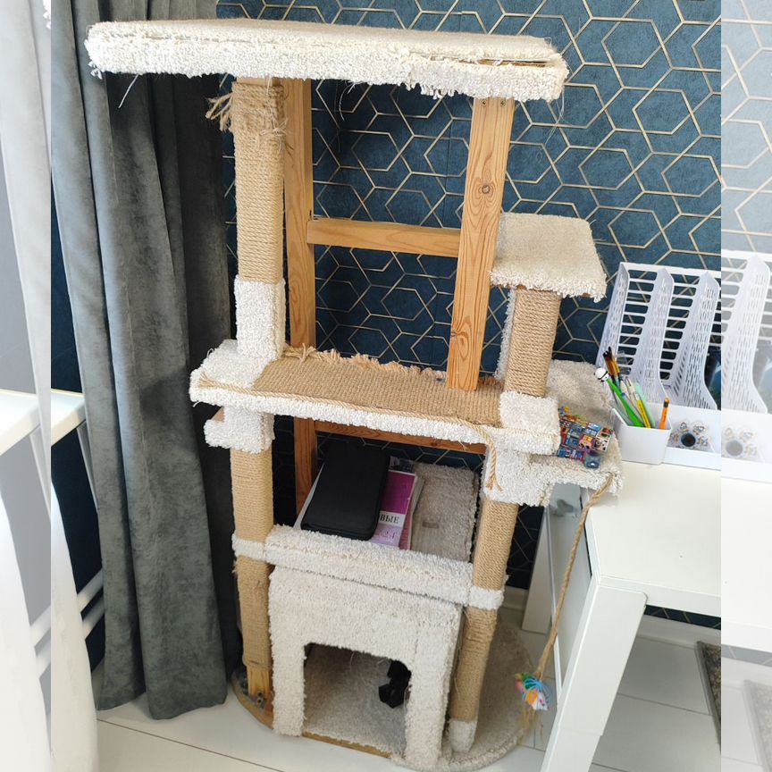 Когтеточка, и дом для кошки