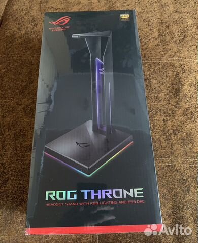 Подставка для наушников Asus ROG Throne цап+RGB купить в Москве ...