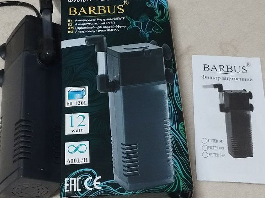 Фильтр для аквариума barbus