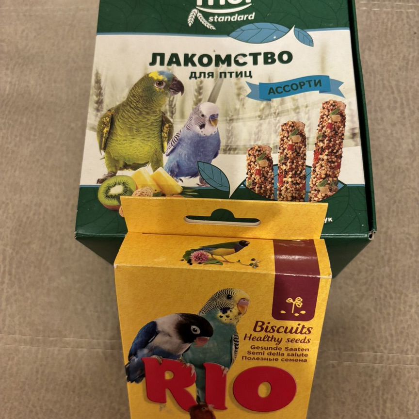 Лакомства для попугаев