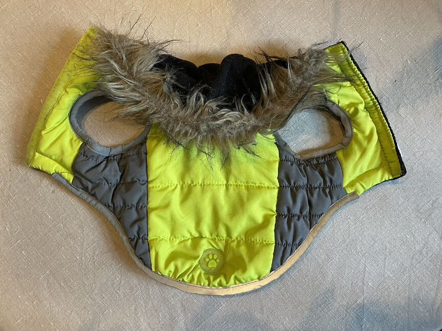 Теплая модная куртка для маленькой собаки