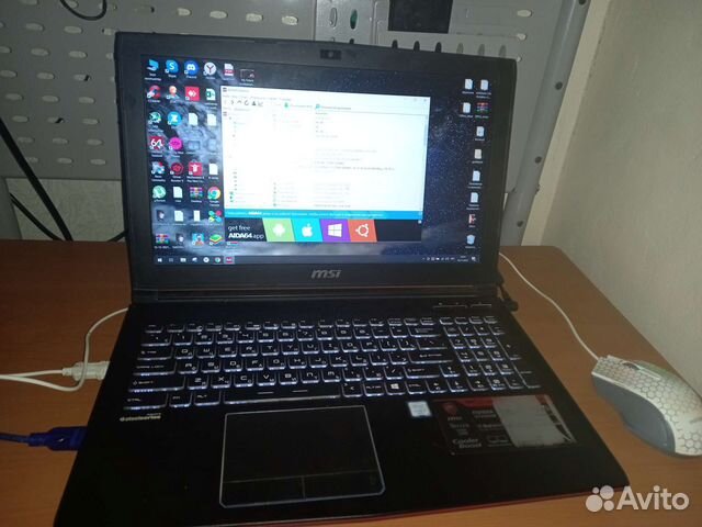 MSI GP62 6QF (MS - 16J5) купить в Новосибирске | Электроника | Авито