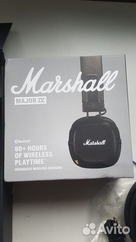 Наушники Marshall 4 Major IV Bluetooth купить в Москве | Электроника ...