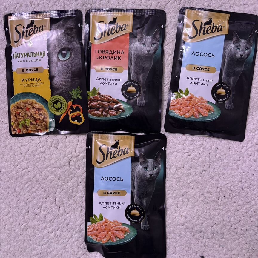 Влажный корм для кошек sheba