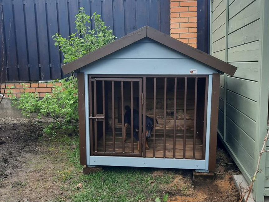 Будка вольер для собаки