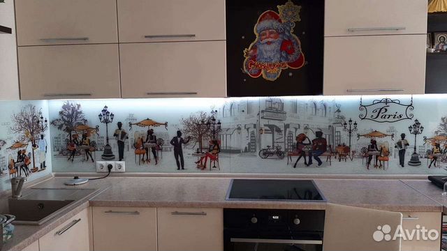 Кухонный фартук из стекла купить в Красноярске | Товары для дома и дачи ...