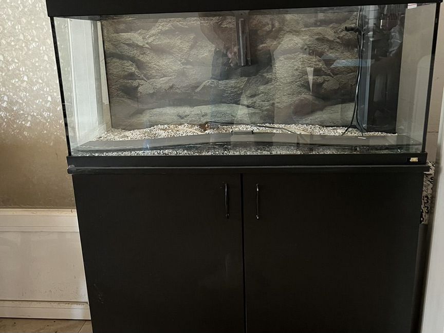 Аквариум для рыбок с фильтром 50 литровый