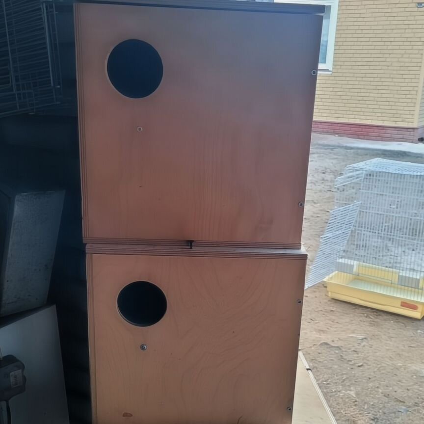 Гнездо для попугаев 2шт