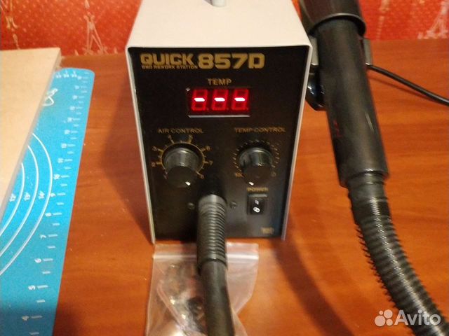 Термовоздушная паяльная станция Quick 857d купить в Санкт Петербурге Товары для дома и дачи