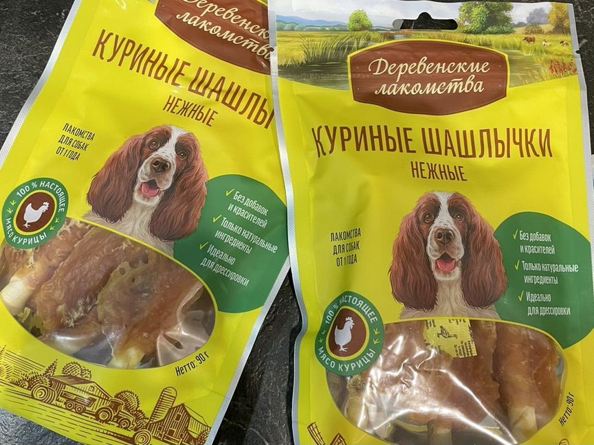 Деревенские лакомства для собак