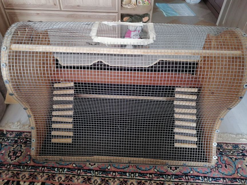 Переноска, клетка для птиц и грызунов, туалет