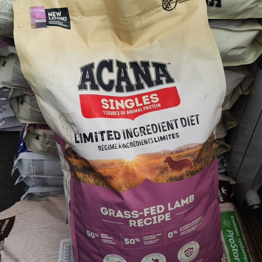 Acana для собак ягненок 17 кг