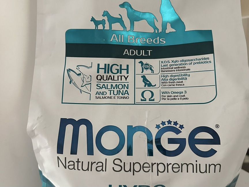Корм Monge Speciality Dog Adult Hypoallergenic