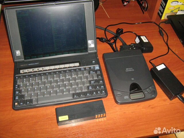 Древний ноутбук Hp Omnibook 800ct с Cd Rom исправн купить в Санкт