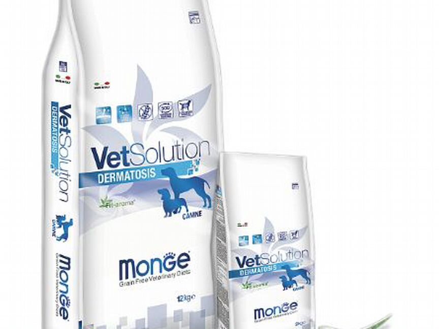 Корм для собак Monge VetSolution Dermatosis Dog 2