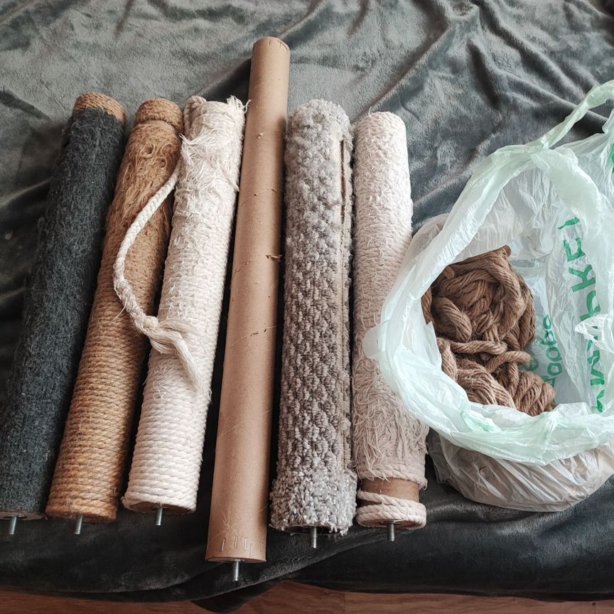 Столбики от когтеточки на переделку