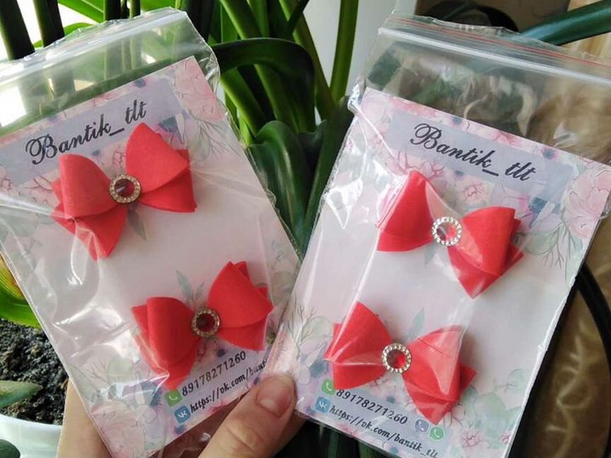 Бантики для собак