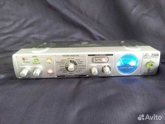 Behringer Minimic 800 моделирующий преамп купить в Санкт-Петербурге ...