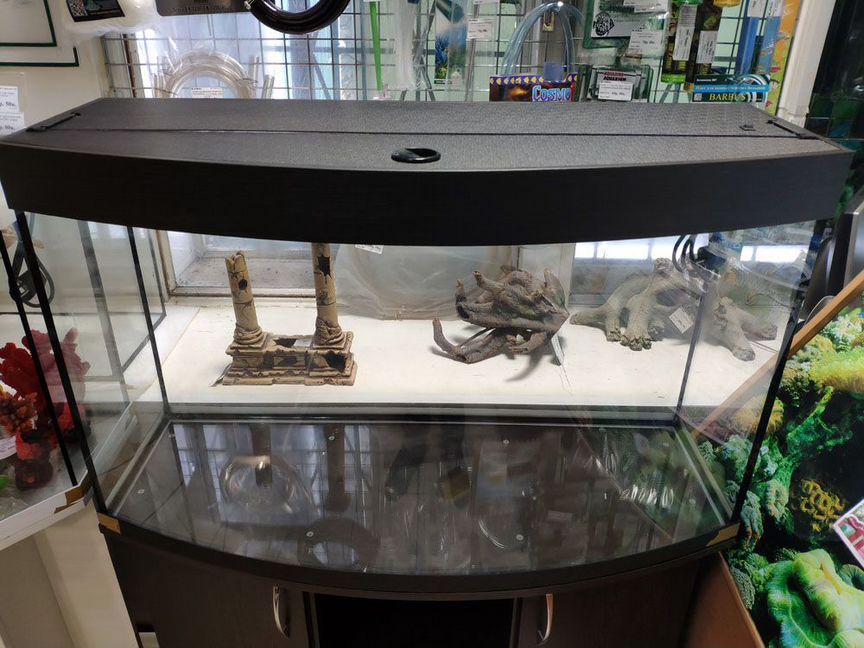 Аквариум панорамный с тумбой-200литров