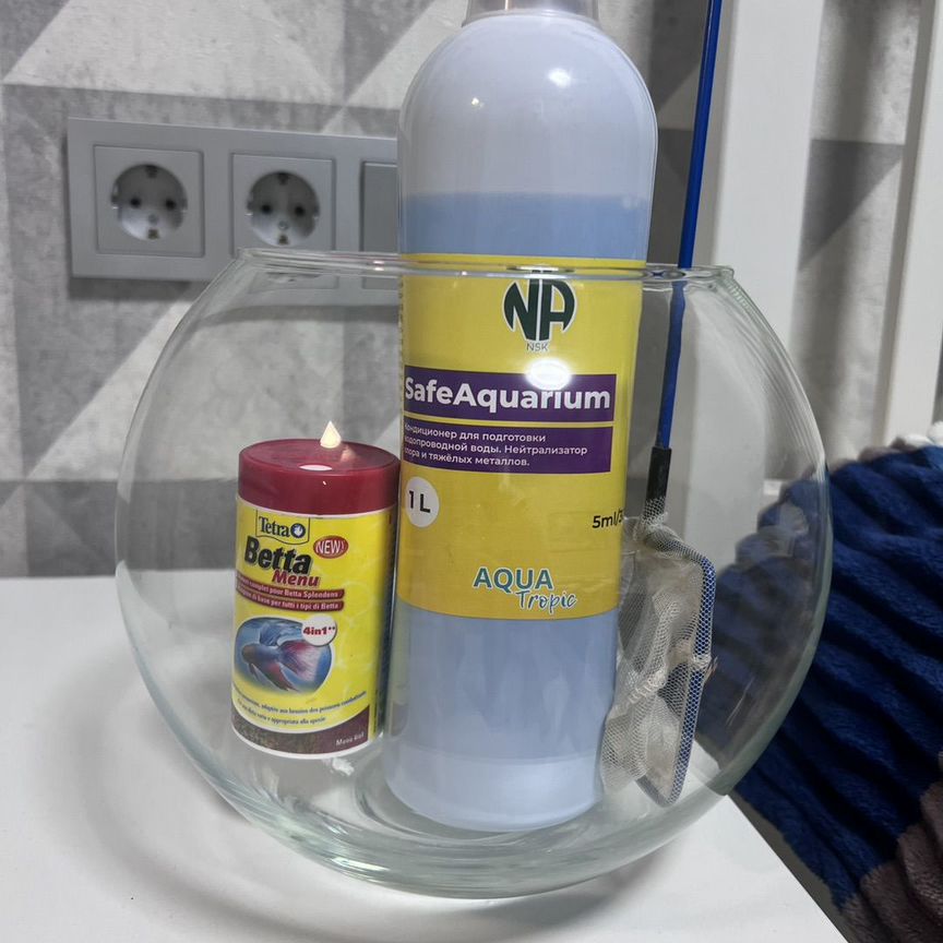 Аквариум для петушка 3л