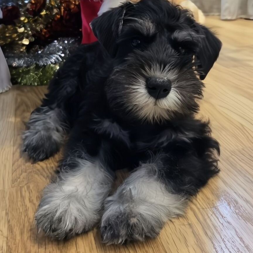 Цвергшнауцер, щенок