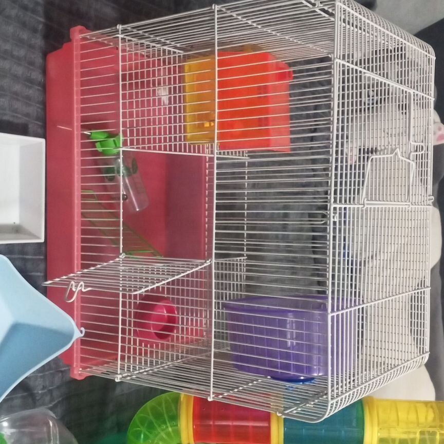 Клетки для хомяков и комплектующие