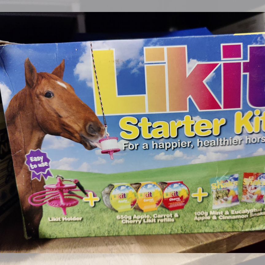 Конфеты с держателем для лошади Likit