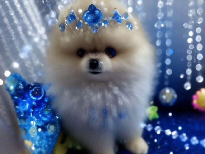 Мини шпицы мишки