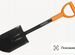 Лопата Fiskars SolidTM 81 см сталь, с черенком купить в Санкт-Петербурге с доставкой | Товары ...