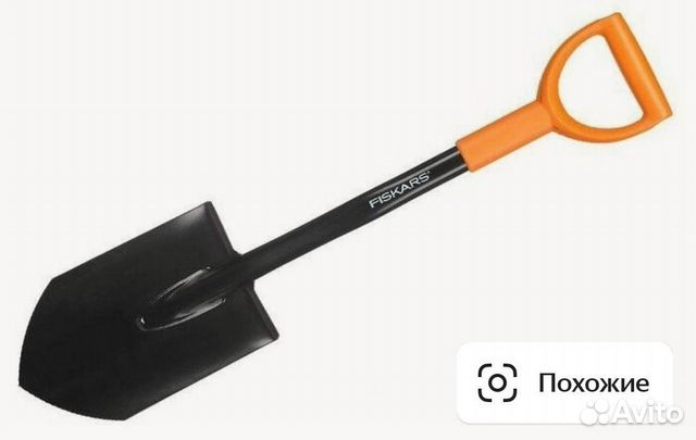 Лопата Fiskars SolidTM 81 см сталь, с черенком купить в Санкт-Петербурге с доставкой | Товары ...