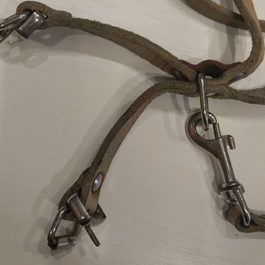 Поводок кожаный