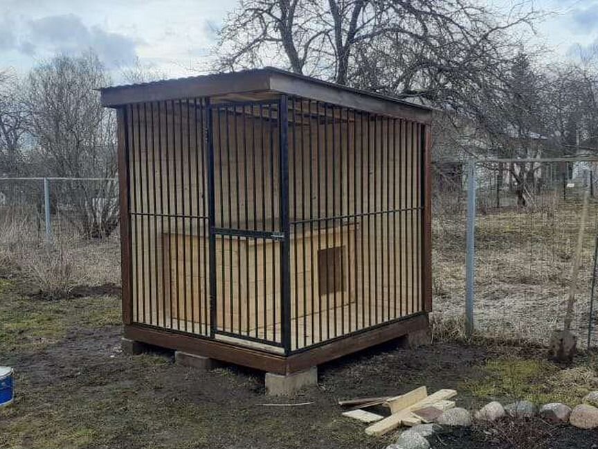 Вольер для собак уличный новый