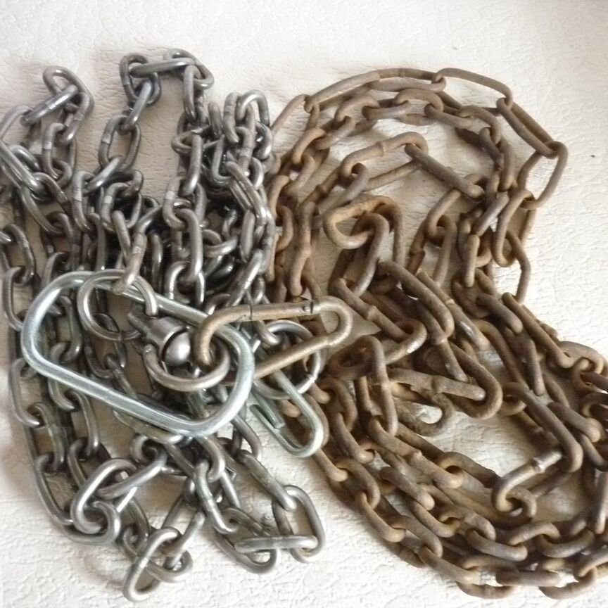 Цепь металлическая стальная для животных