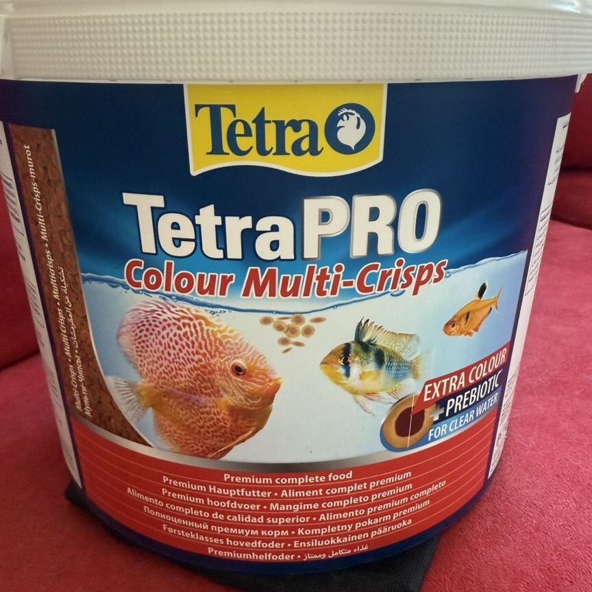 Корм для аквариумных рыб tetra pro