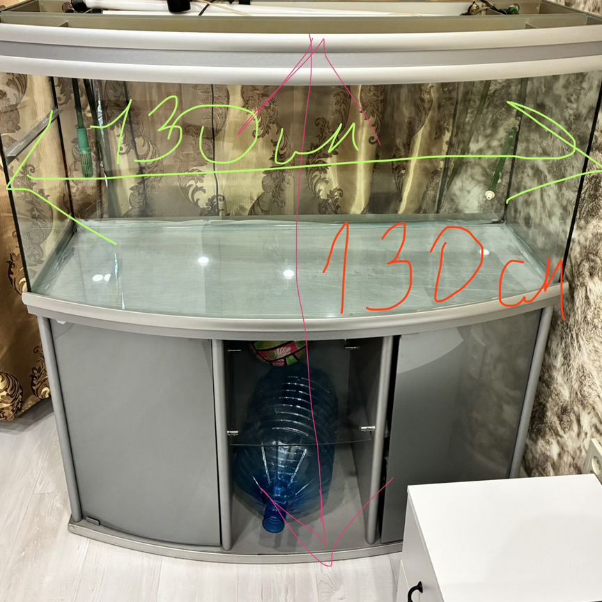 Аквариум с тумбой 350 литров