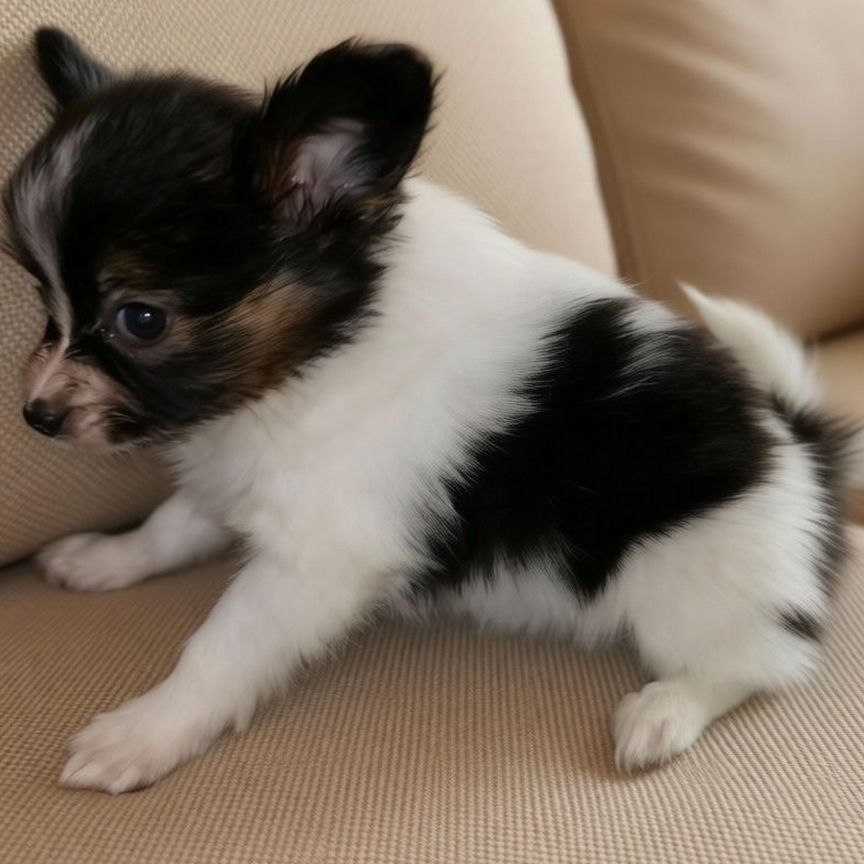 Континентальный той-спаниель папильон, щенок