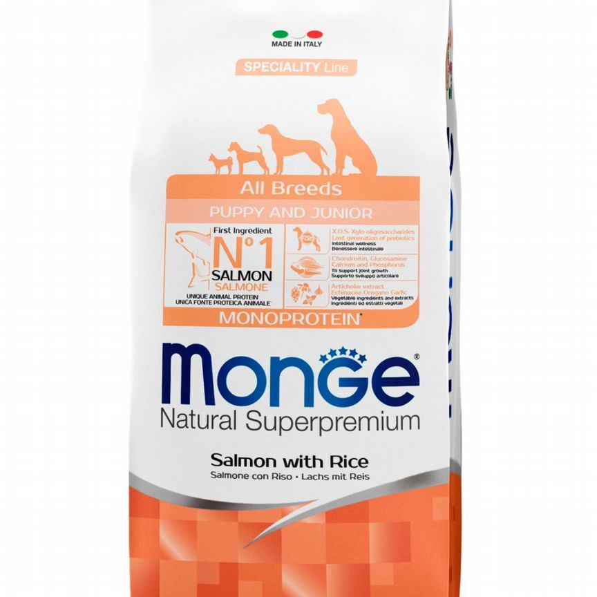 Корм для шенков Monge DOG