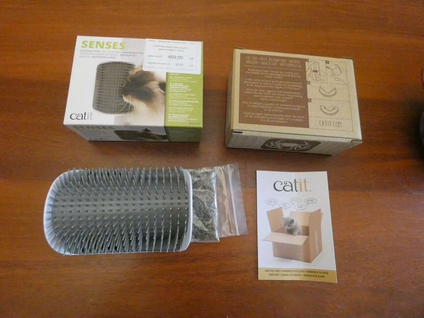 Массажер для кошек с креплением