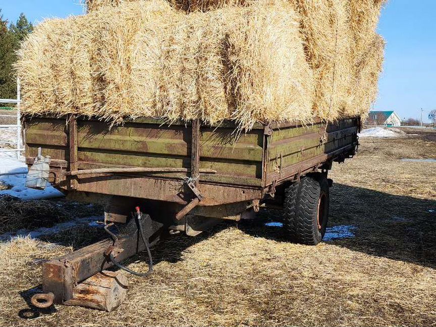 Солома в рулонах